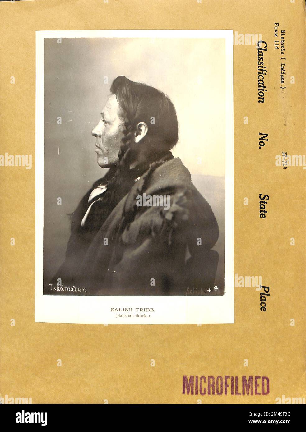 Salish tribe hi-res stock photography and images - Alamy