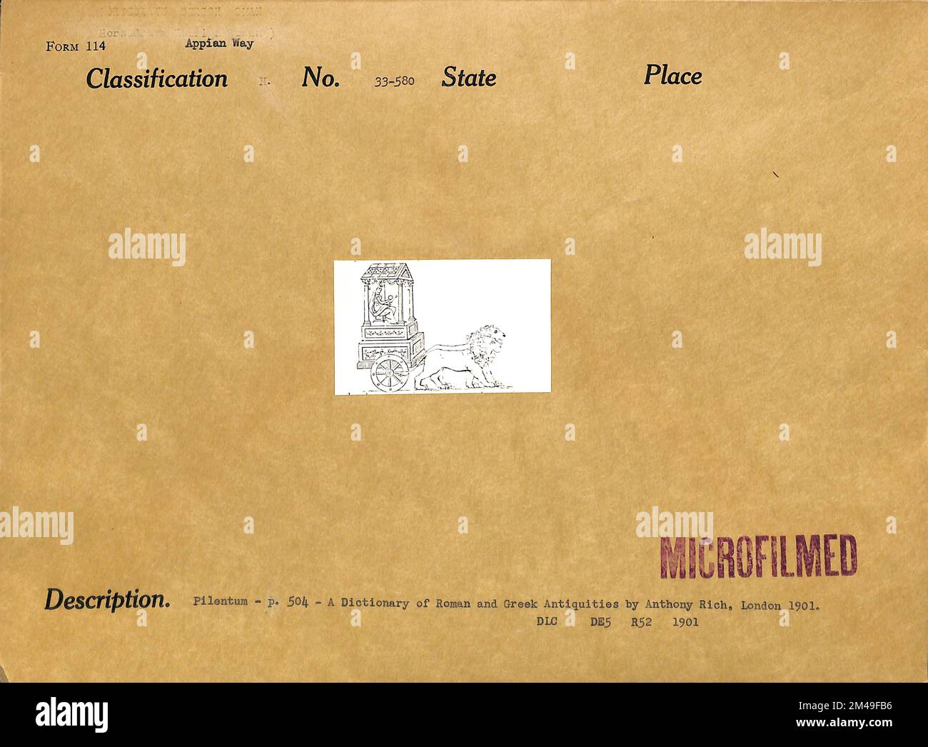 Pilentum. Original caption: Pilentum - p. 504 - A Dictionary of Roman ...