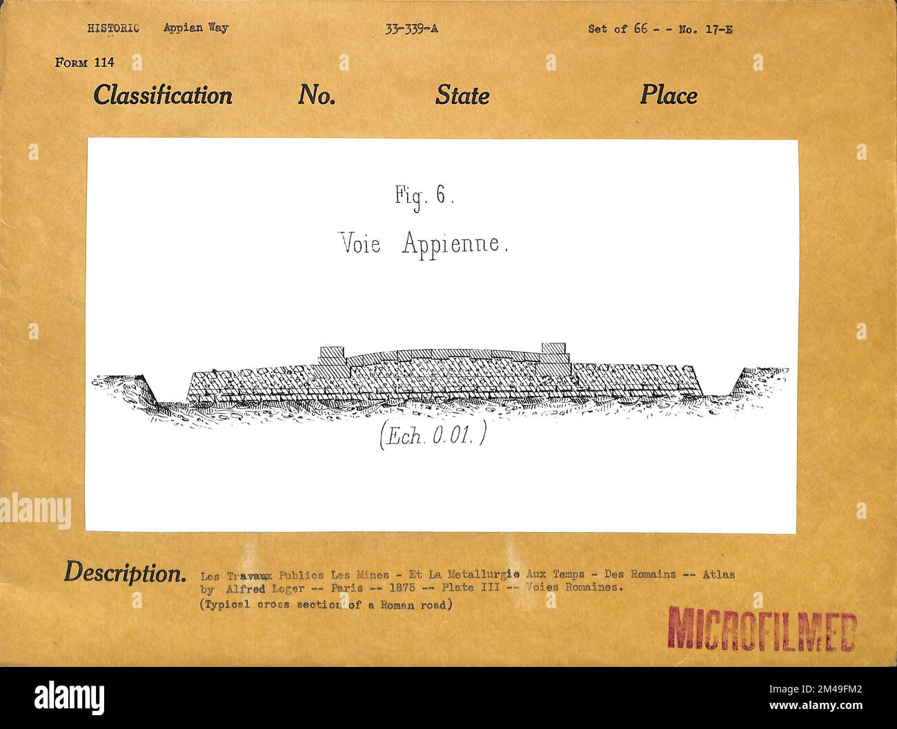 Roman road cross section hi-res stock photography and images - Alamy