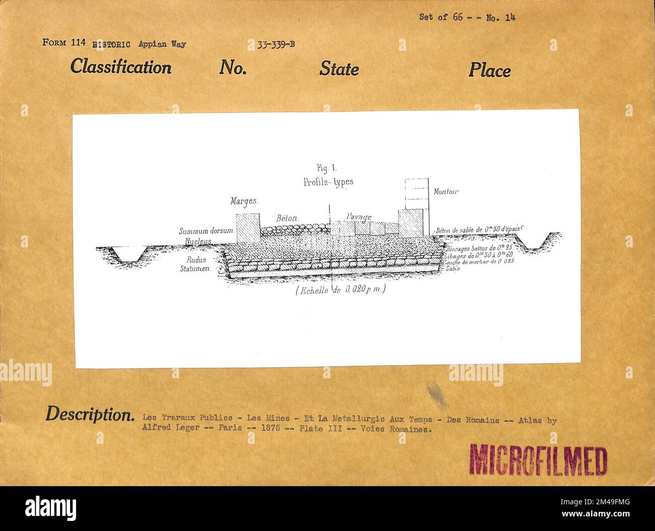 Roman road cross section hi-res stock photography and images - Alamy