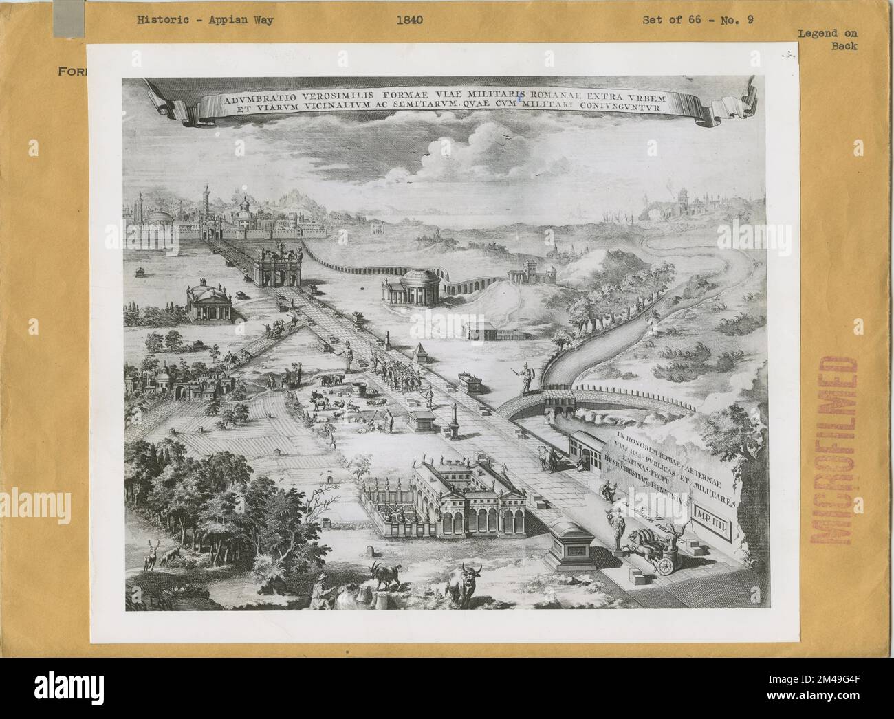 Roman Military Highway. Original caption: Roman Military Highway from ...