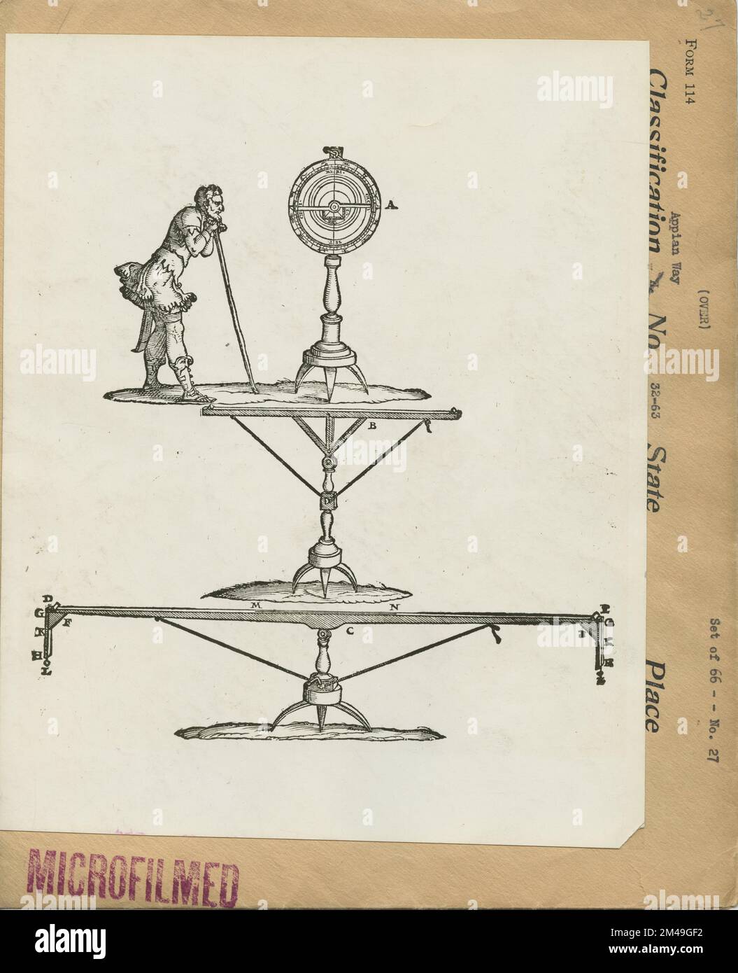 Dioptra, Level, and Chorobates. Original caption: Dioptra, Level, and ...