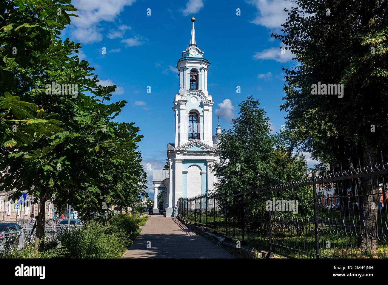 Tserkov' Uspeniya Bozhiyey Materi church, Unesco site Pskov, Russia ...