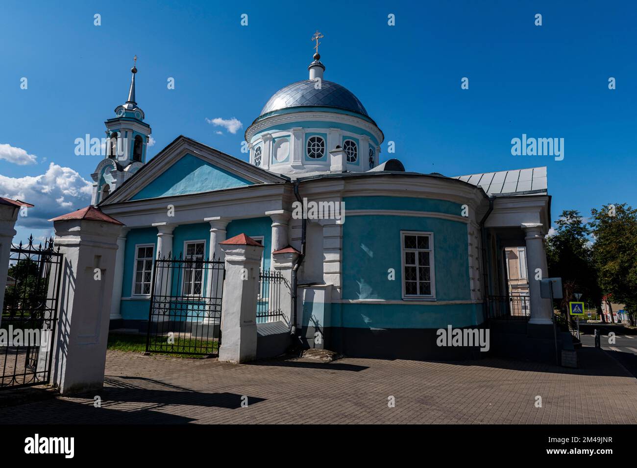 Tserkov' Uspeniya Bozhiyey Materi church, Unesco site Pskov, Russia ...