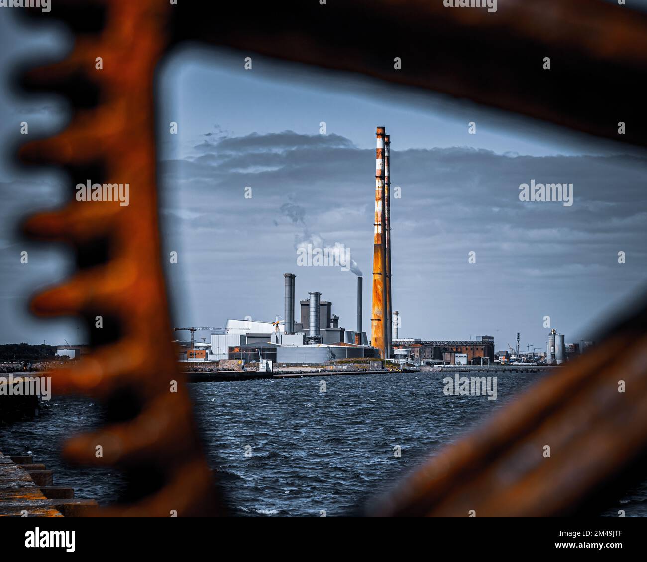 Power plant seen through hi-res stock photography and images - Alamy