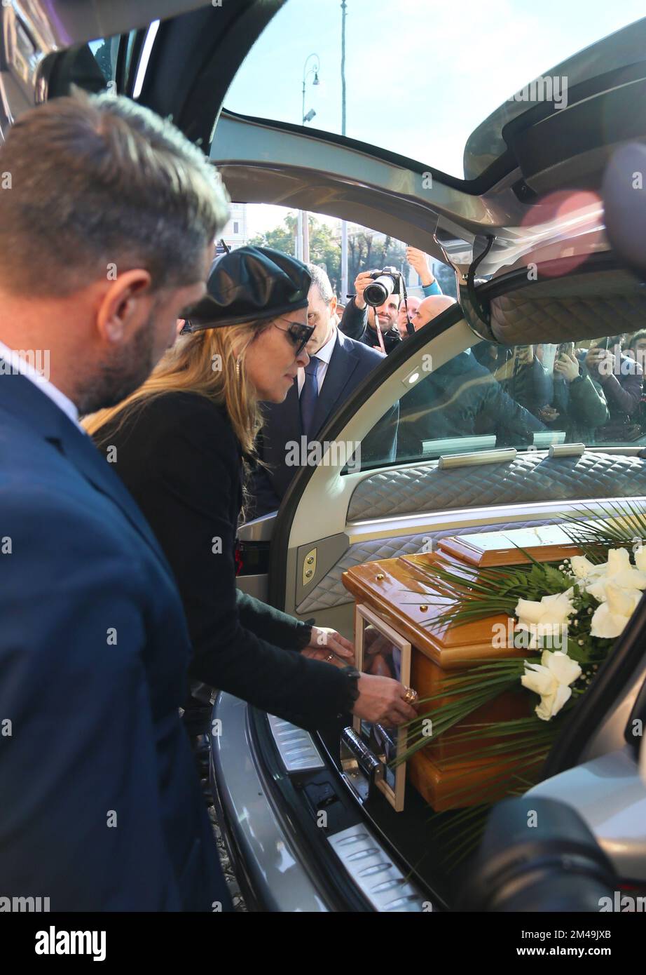 Rome, . 19th Dec, 2022. Rome, Sinisa Mihajolovic funeral in the ...