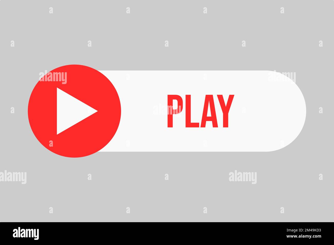 Play button. Button for play Stock Vector Image & Art - Alamy