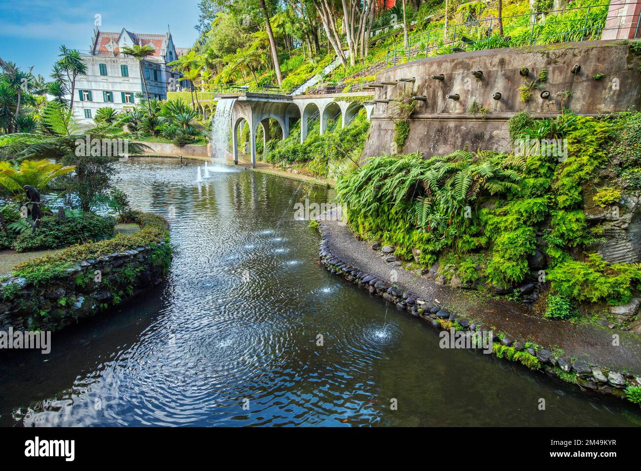 Monte Palace Tropical Garden, Monte, Funchal, Madeira Island, Portugal ...