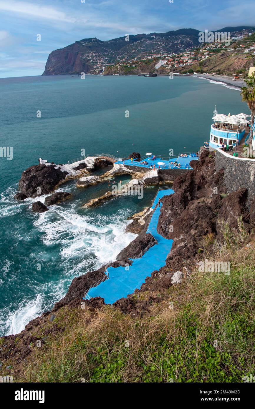 Piscinas naturais da Doca do Cavacas, natural Pools, Funchal, Madeira ...