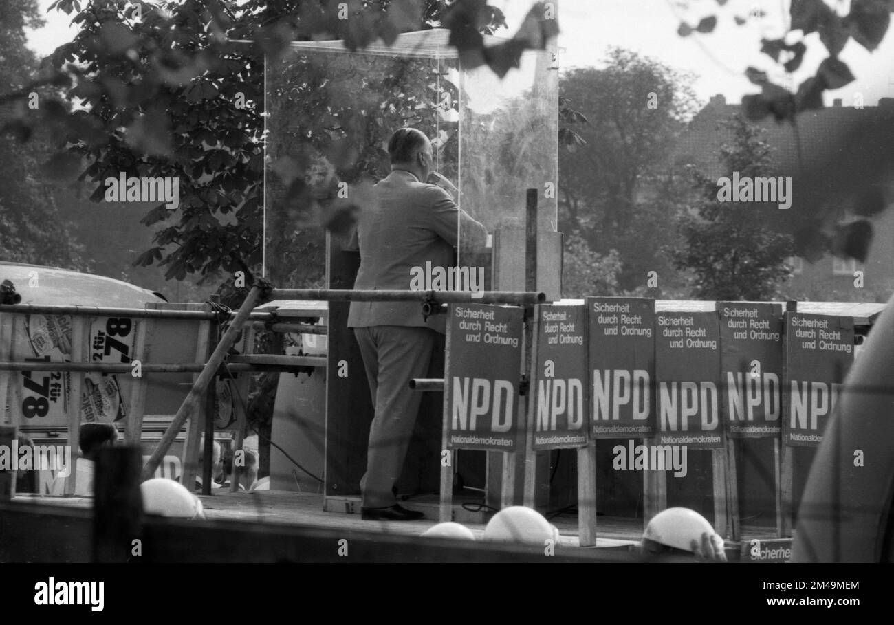 The neo-Nazi NPD also took part in the election campaign for the 1969 ...