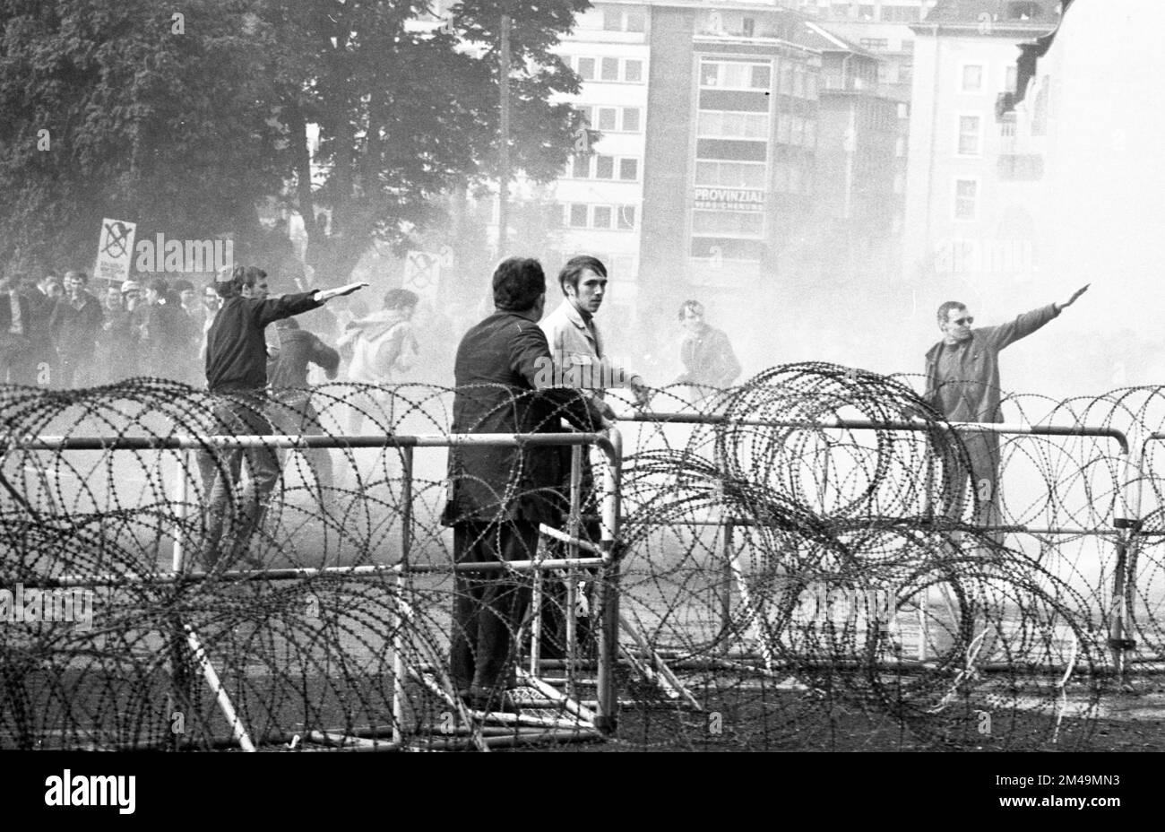 During the election campaign of the right-wing National Democratic ...
