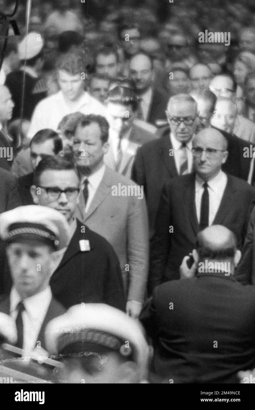 The Party Congress of the SPD from 1-5-6. 1966 in the Dortmund ...