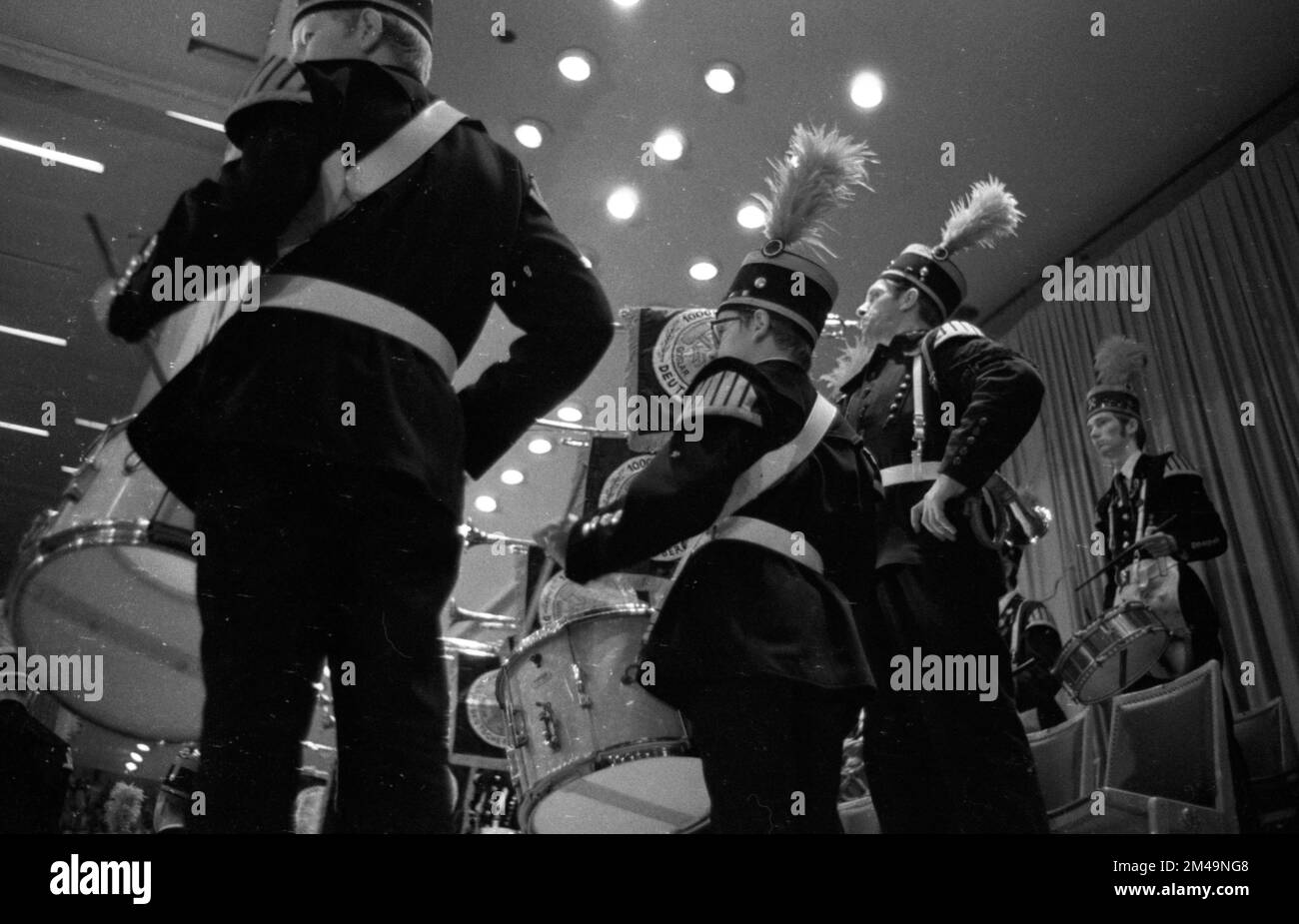 The head of the CSU, F. J. Strauss, also came to the Gruga in Essen ...