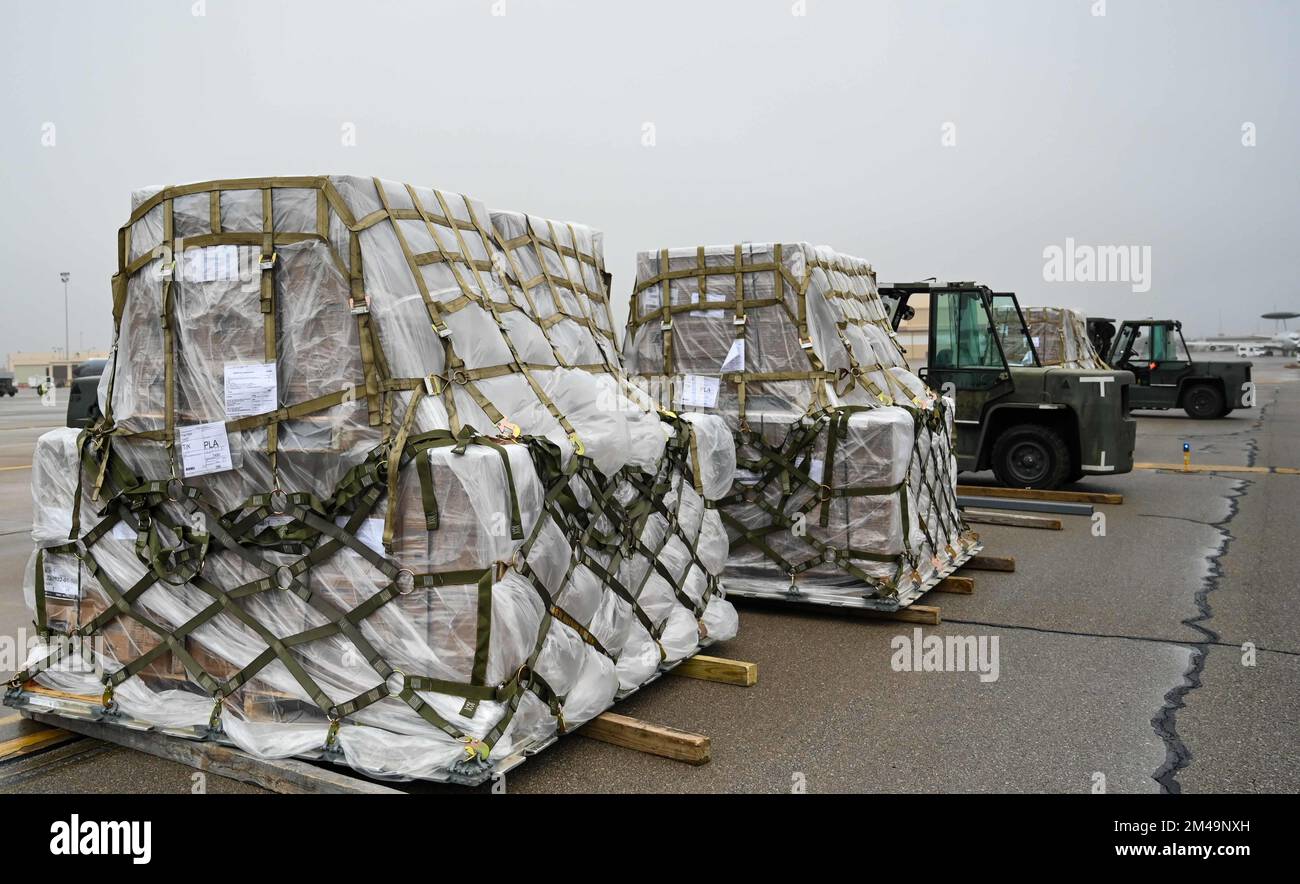 Airmen from the 72nd Logistics Readiness Squadron and the 72nd Aerial ...