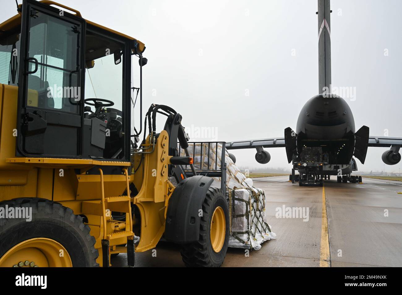 Airmen from the 72nd Logistics Readiness Squadron and the 72nd Aerial ...