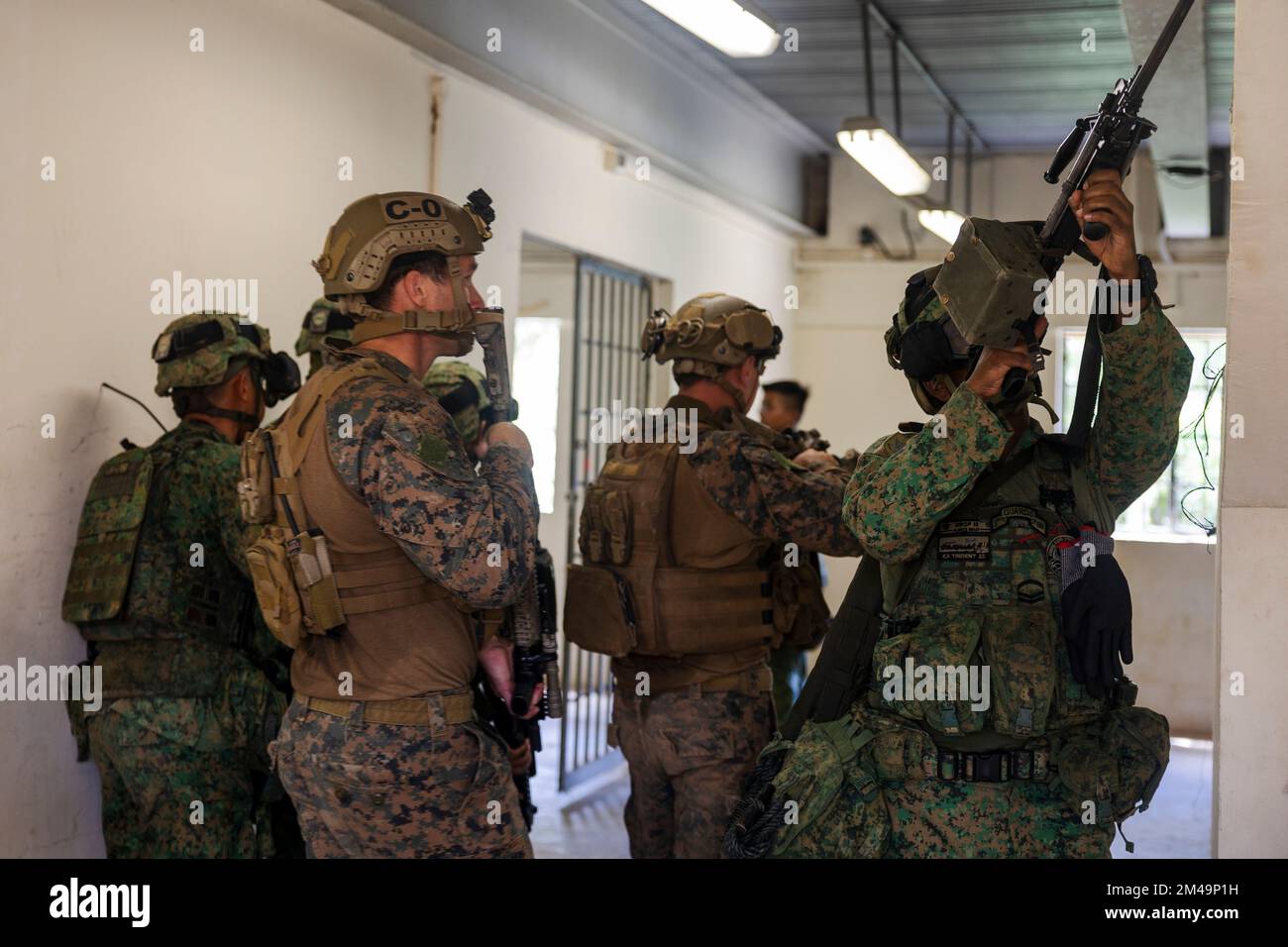 U.S. Marines with Marine Rotational Force-Southeast Asia (MRF-SEA), I ...