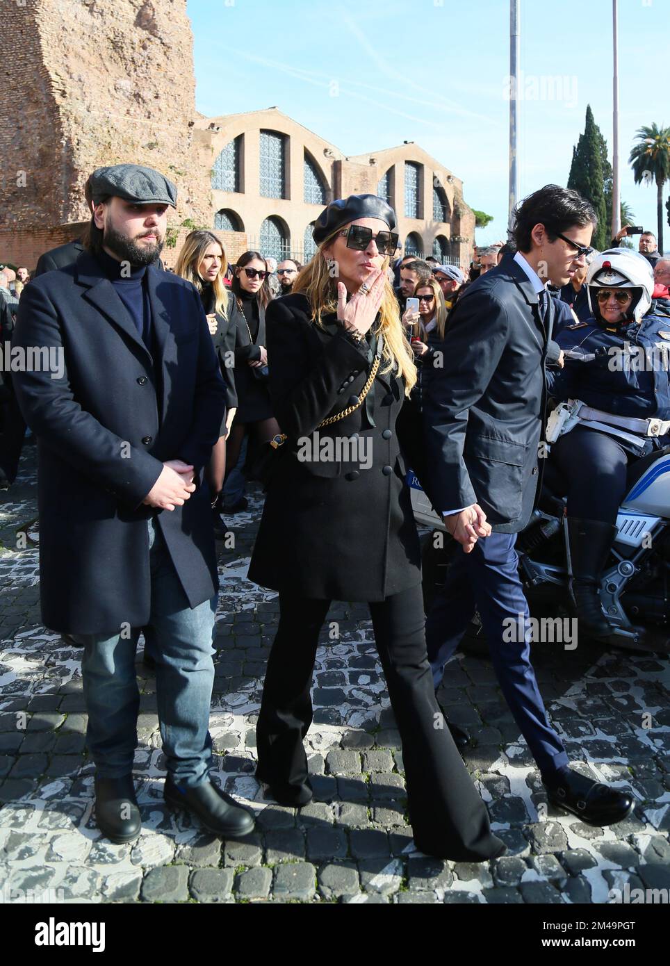 Rome, . 19th Dec, 2022. Rome, Sinisa Mihajolovic funeral in the ...