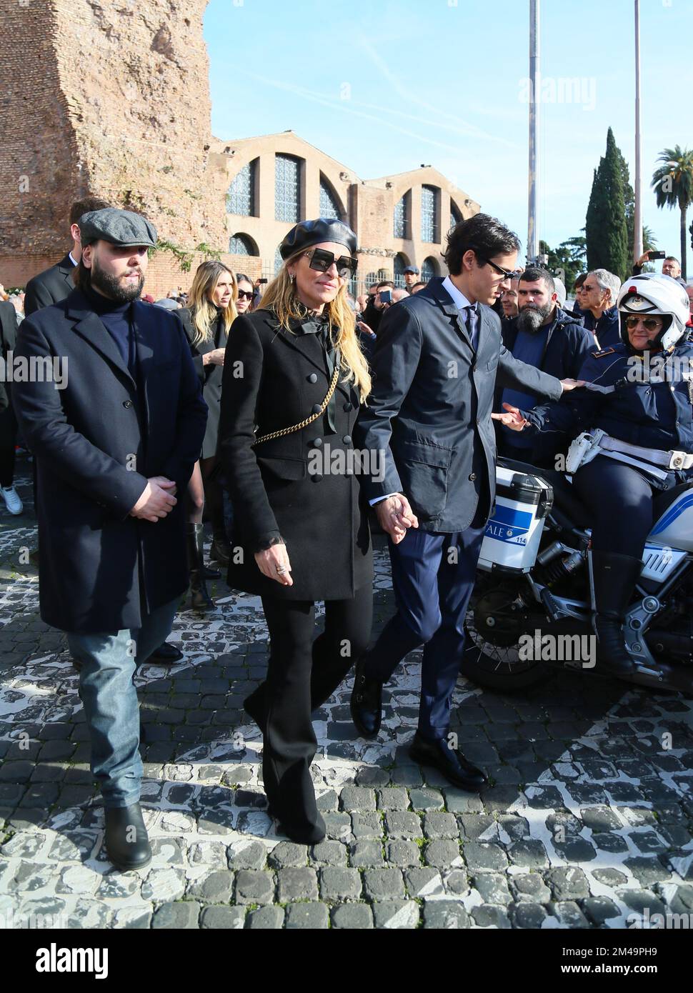 Rome, . 19th Dec, 2022. Rome, Sinisa Mihajolovic funeral in the ...