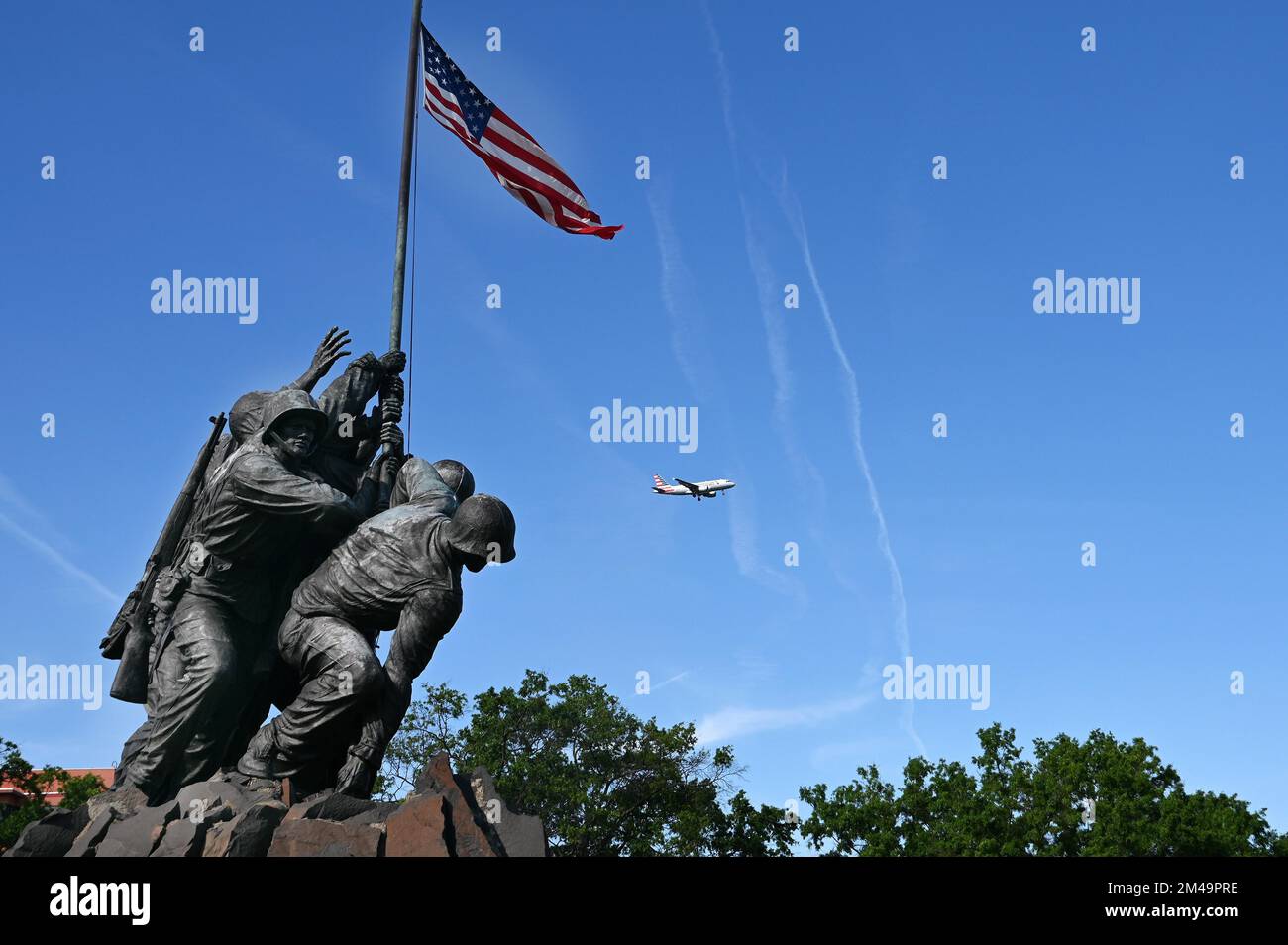 United States Marine Corps War Memorial Washington Dc United States