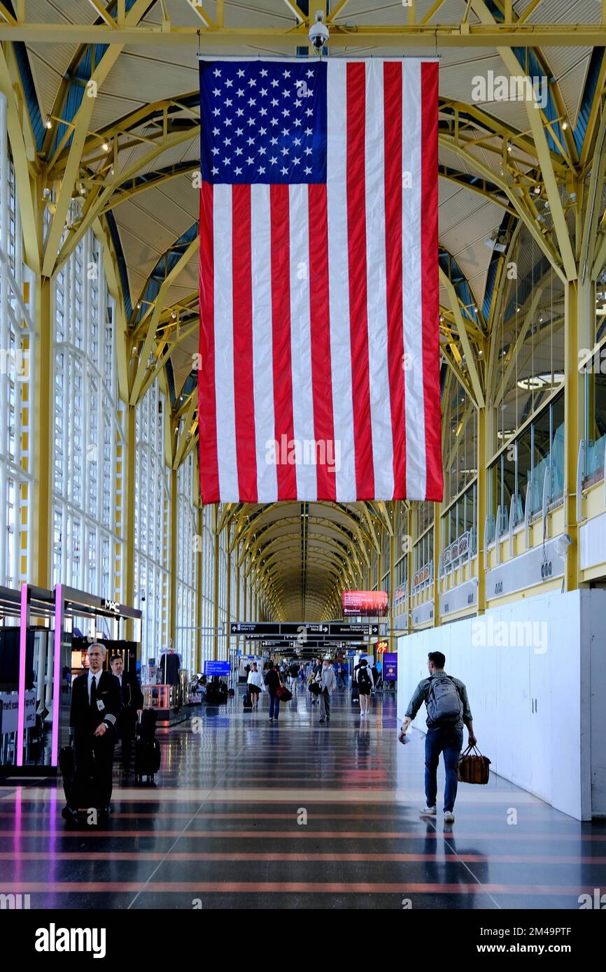 Ronal Reagan National Airport, Washington D. C. United States of ...
