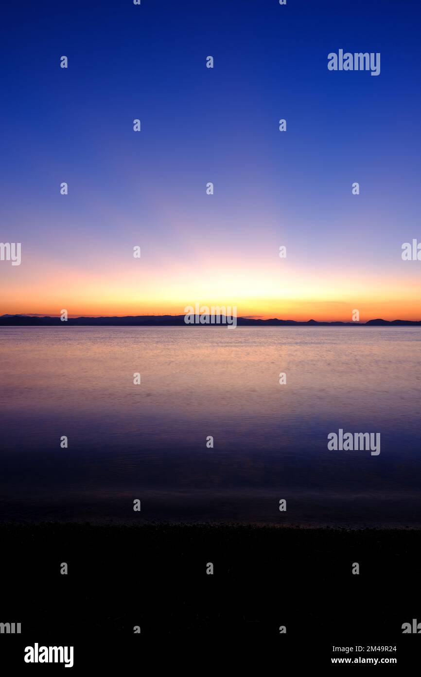 Japan inawashiro lake hi-res stock photography and images - Alamy