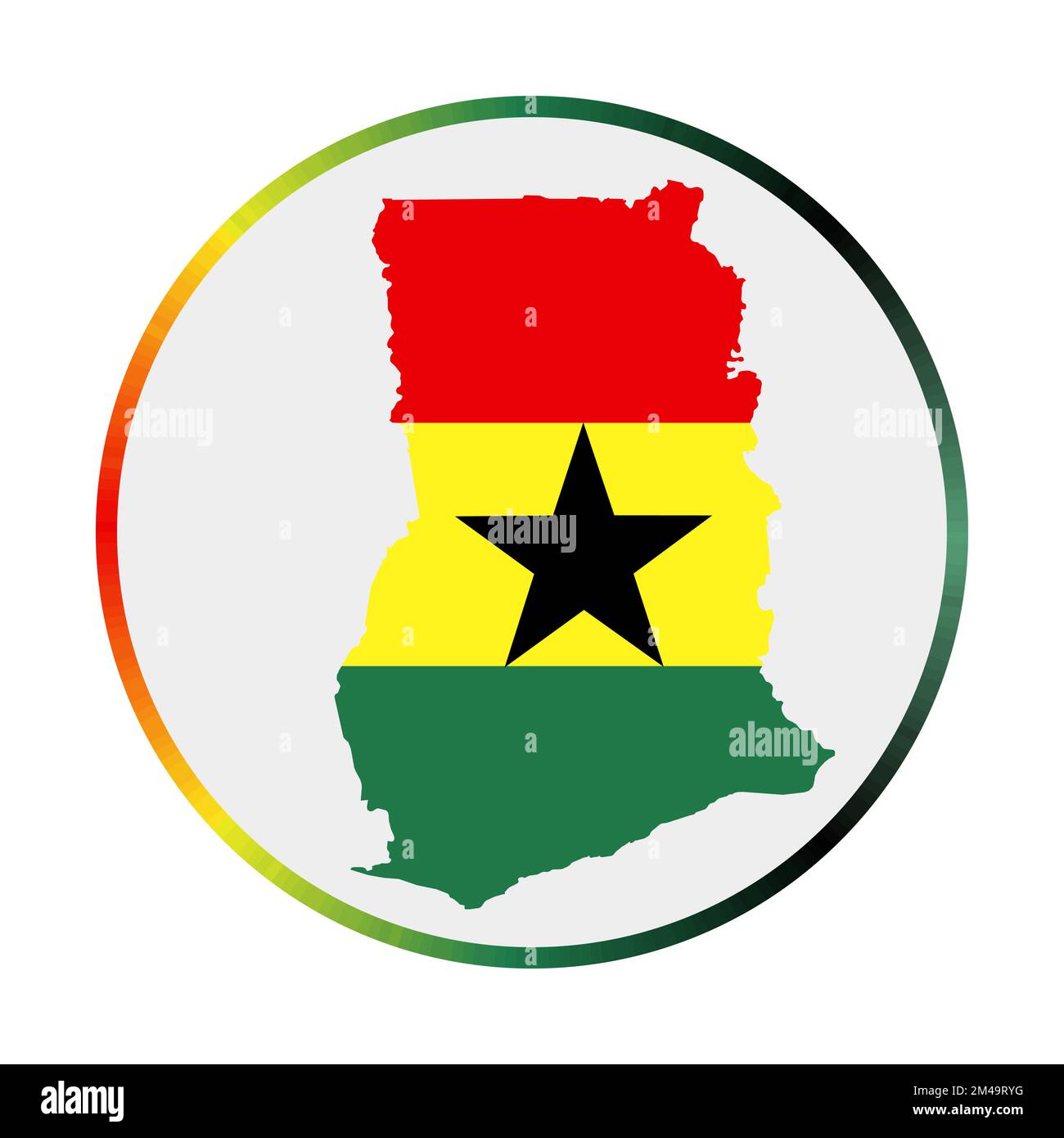 Ghana colors Stock Vector Images - Alamy