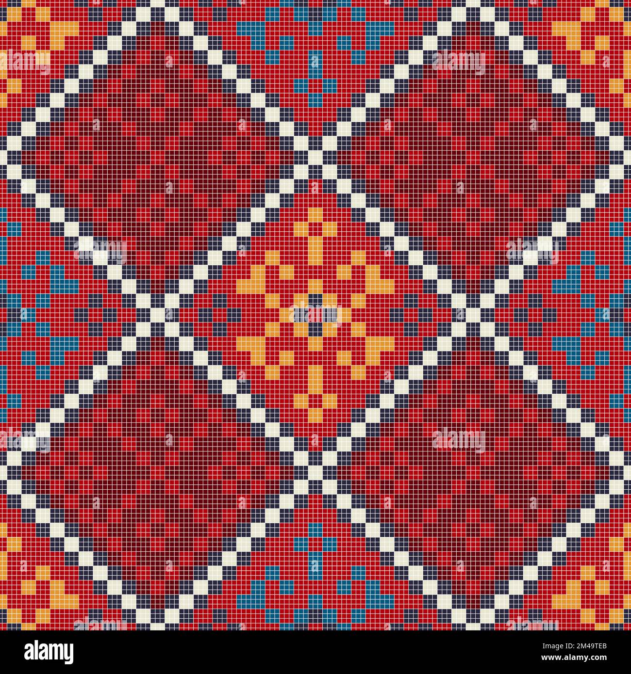 Traditional Kilim vector seamless pattern Stock Vector Image & Art - Alamy