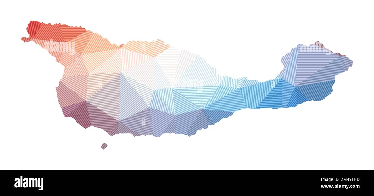 Island santa cruz island map Stock Vector Images - Alamy