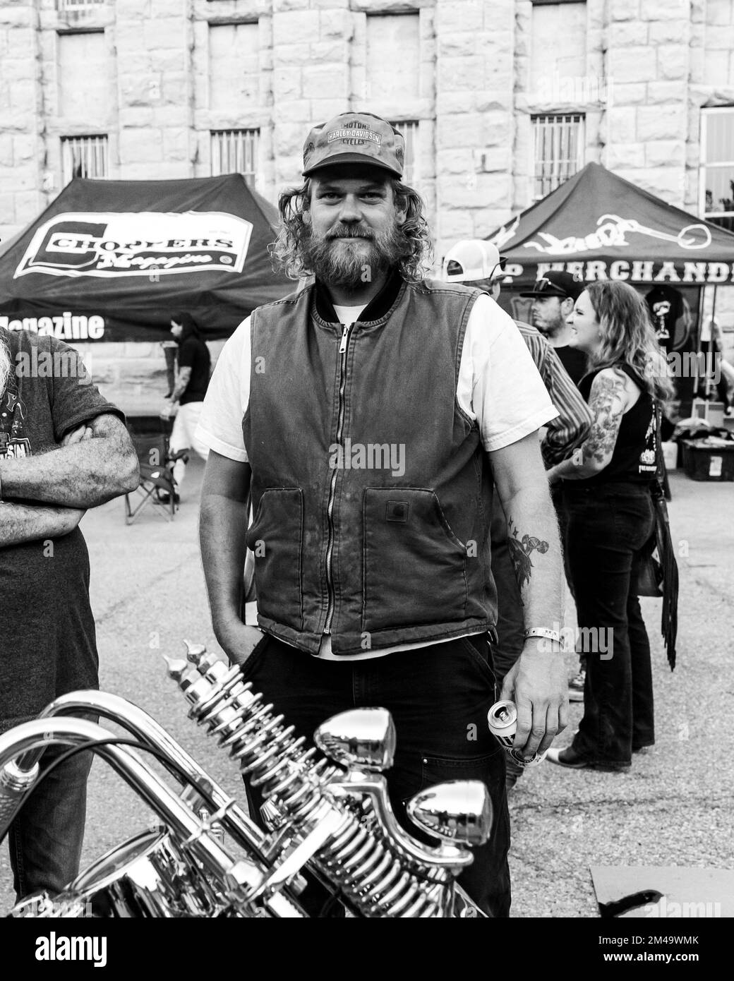 Chopper cap hi-res stock photography and images - Alamy