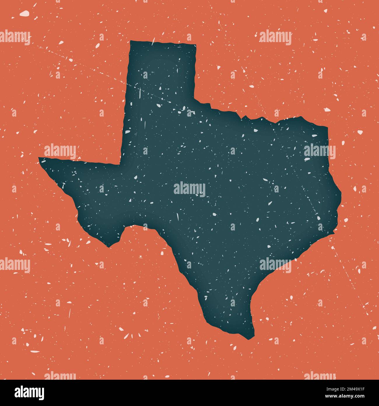 Texas vintage map. Grunge map of the US state with distressed texture ... Texas vintage map. Grunge map of the US state with distressed texture ...
