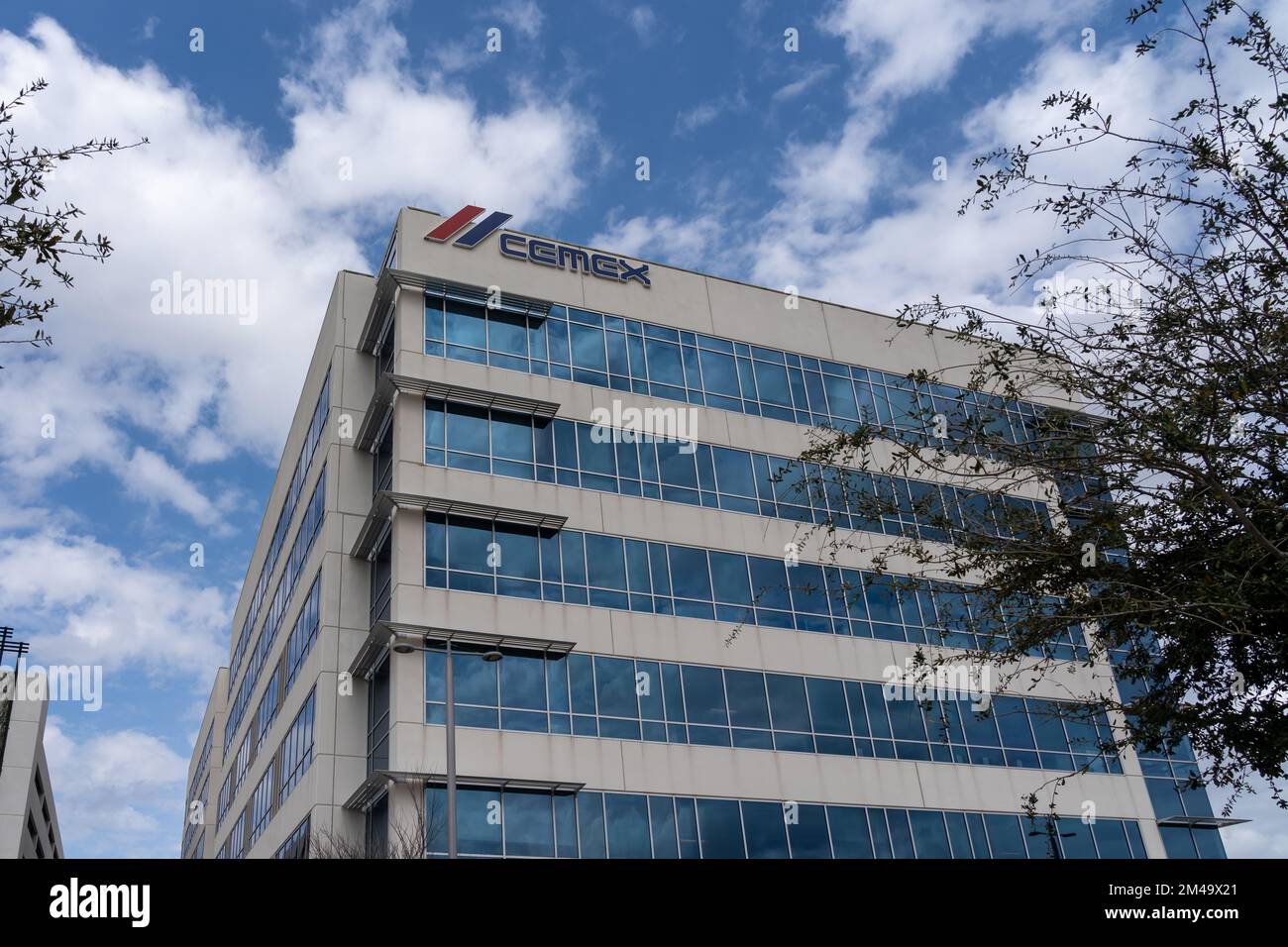 Houston, Texas, USA - March 6, 2022: CEMEX headquarters in Houston ...
