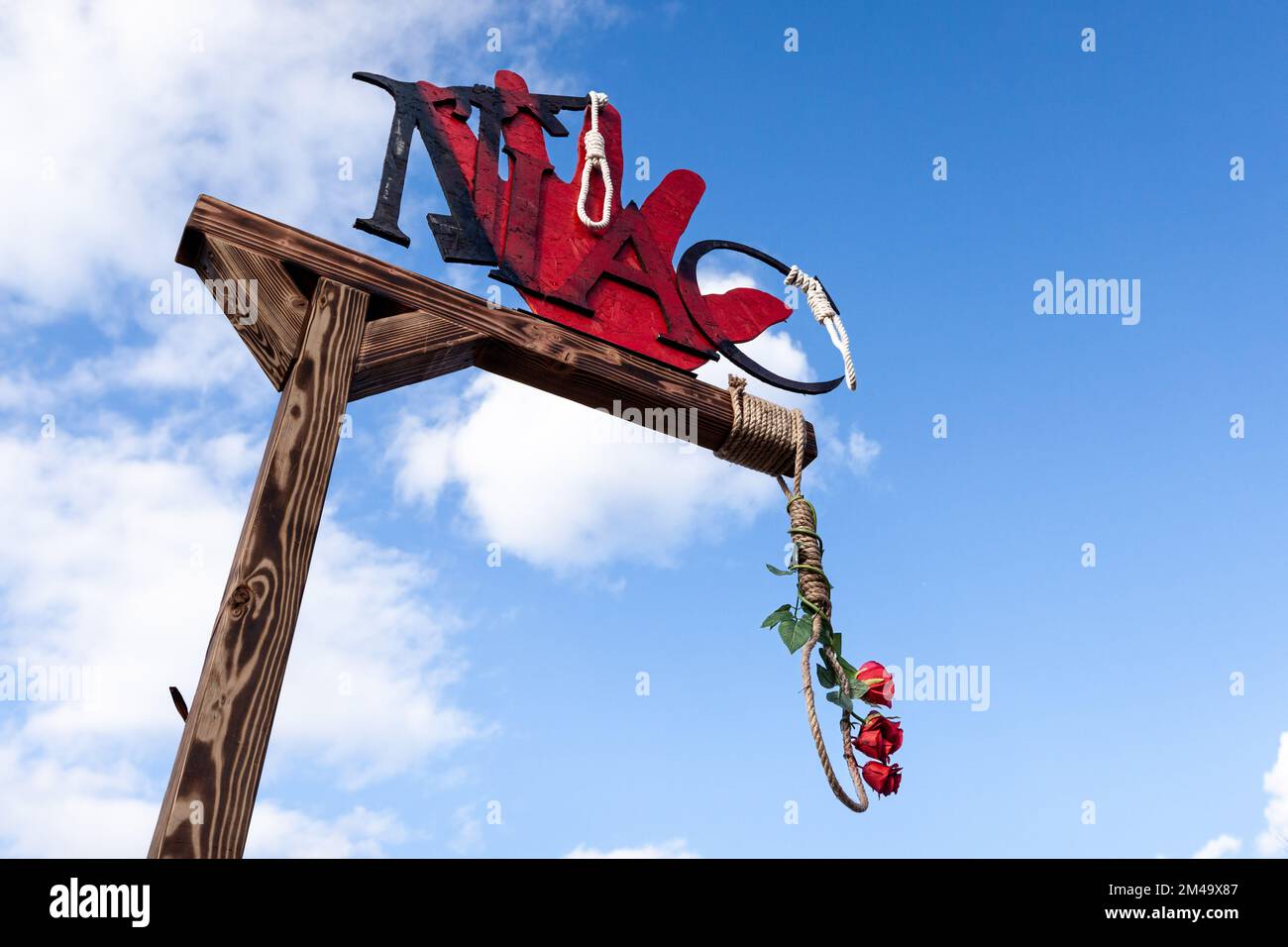 Executed gallows hi-res stock photography and images - Alamy