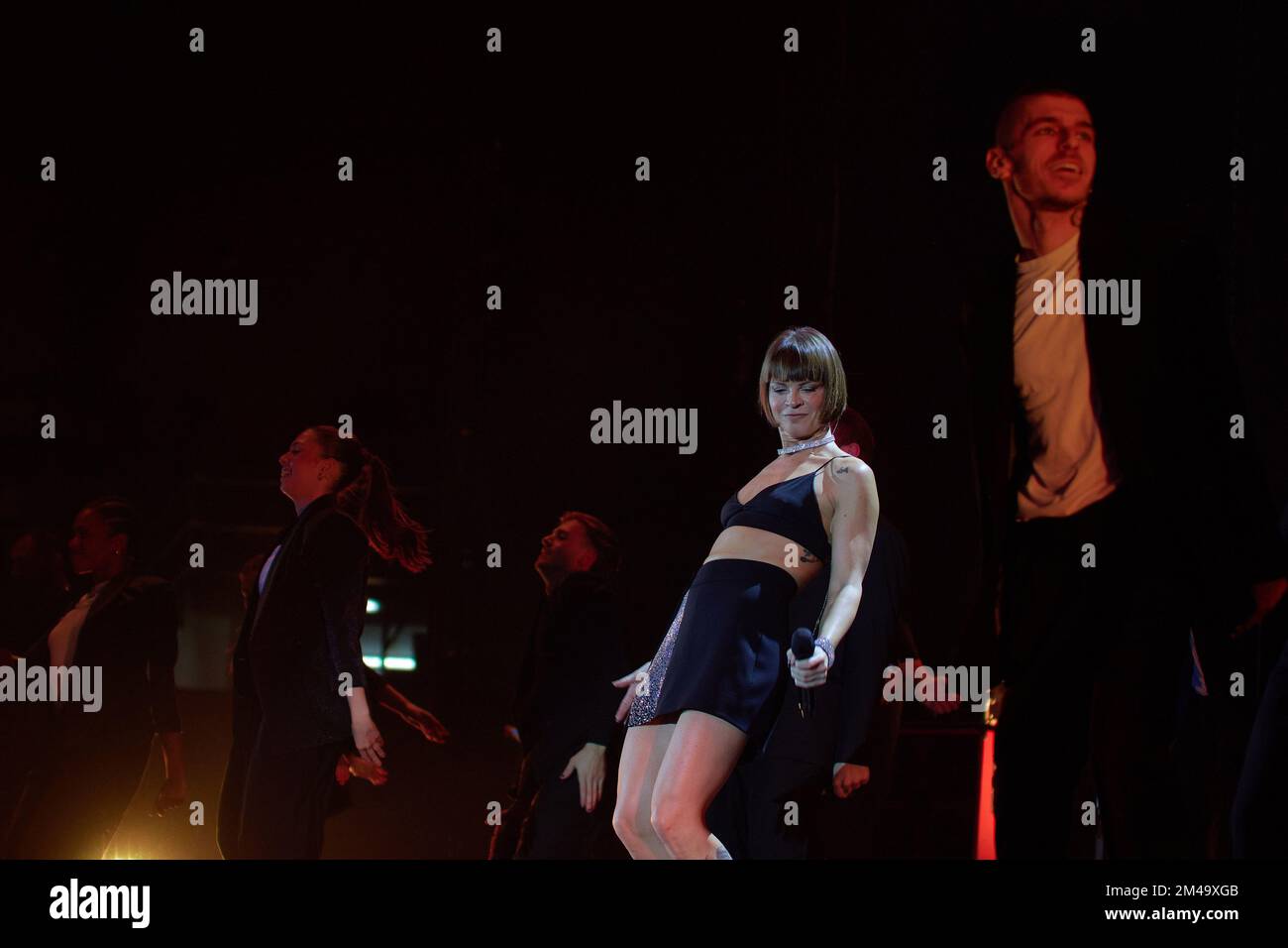 Palasele, Eboli, Italy, December 12, 2022, Alessandra Amoroso during ...