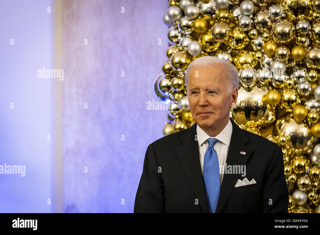 Washington, United States. 19th Dec, 2022. US President Joe Biden hosts ...
