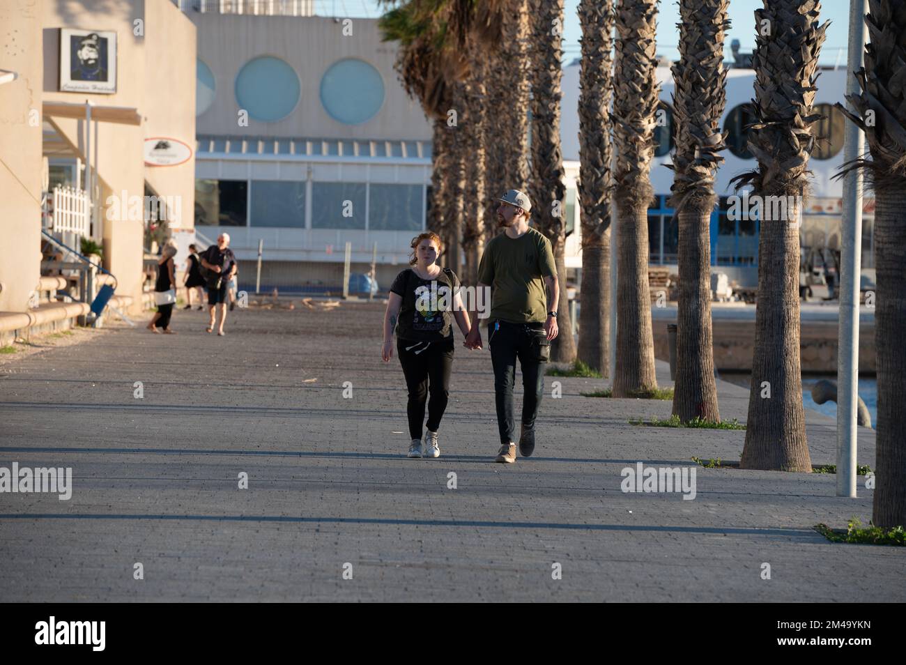 Alicante, Spain : 2022 November 18 : People at the Marina and Paseo ...