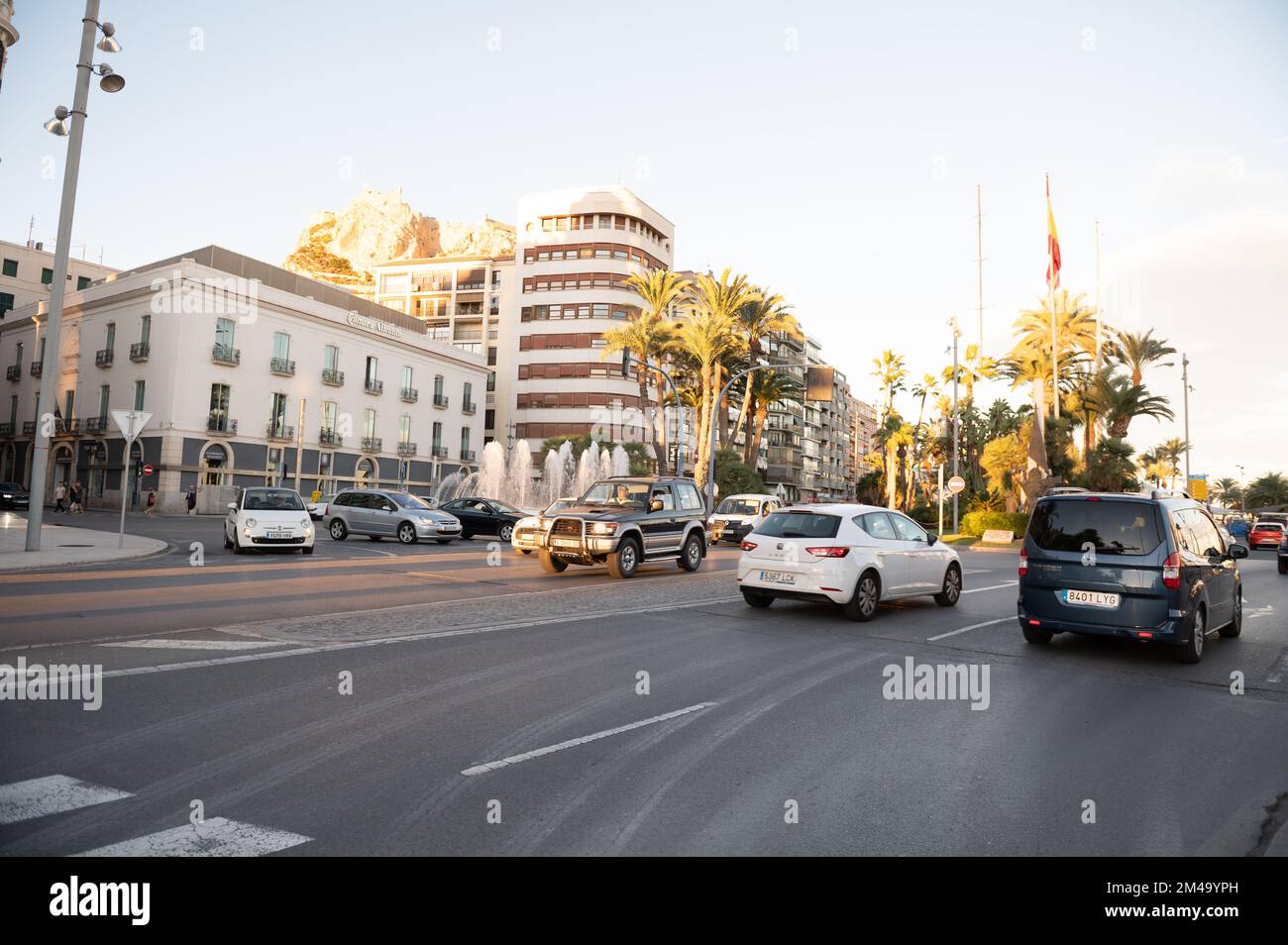 Alicante, Spain : 2022 November 18 : Transit Marina and Paseo Maritimo ...