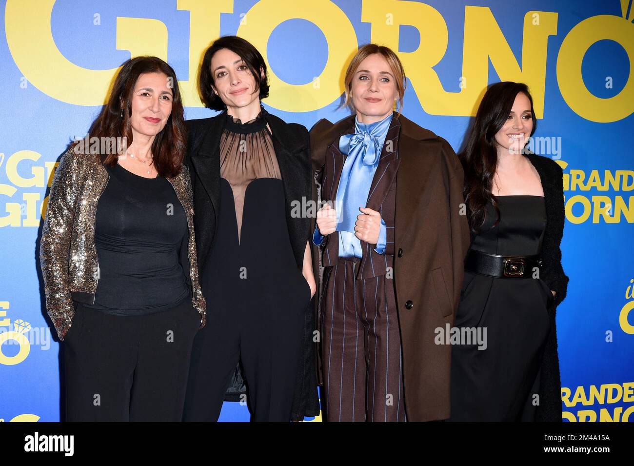 Milan, Italy. 19th Dec, 2022. Milan, film premiere "The big day ...