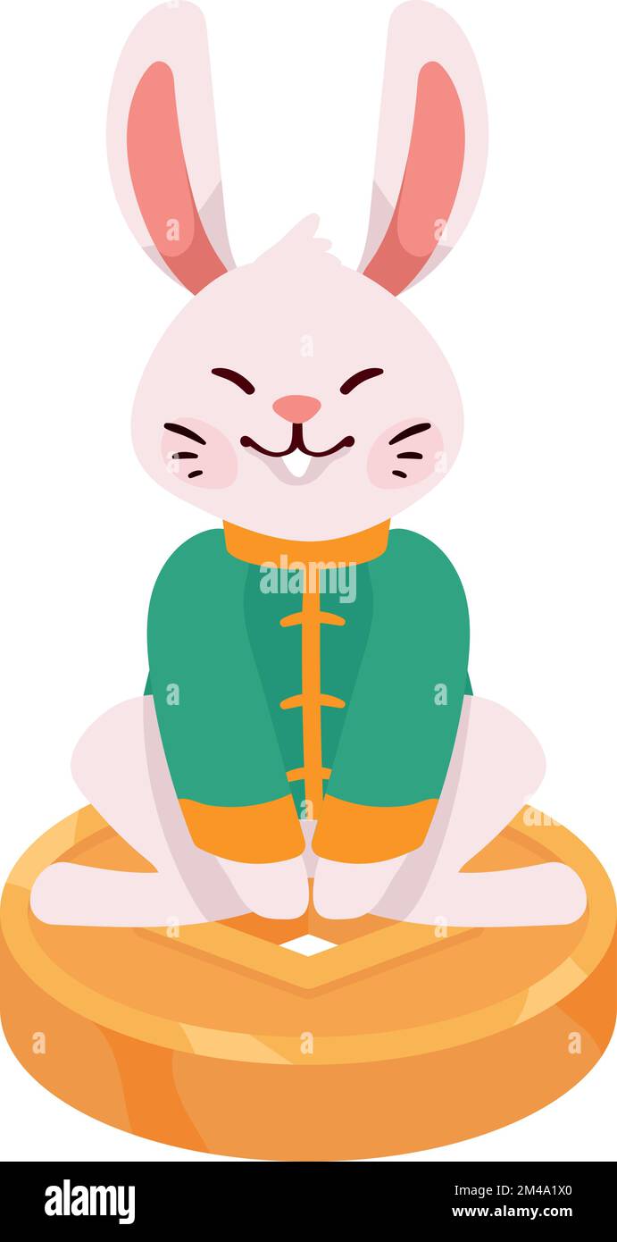 Rabbit with gold coin hi-res stock photography and images - Alamy