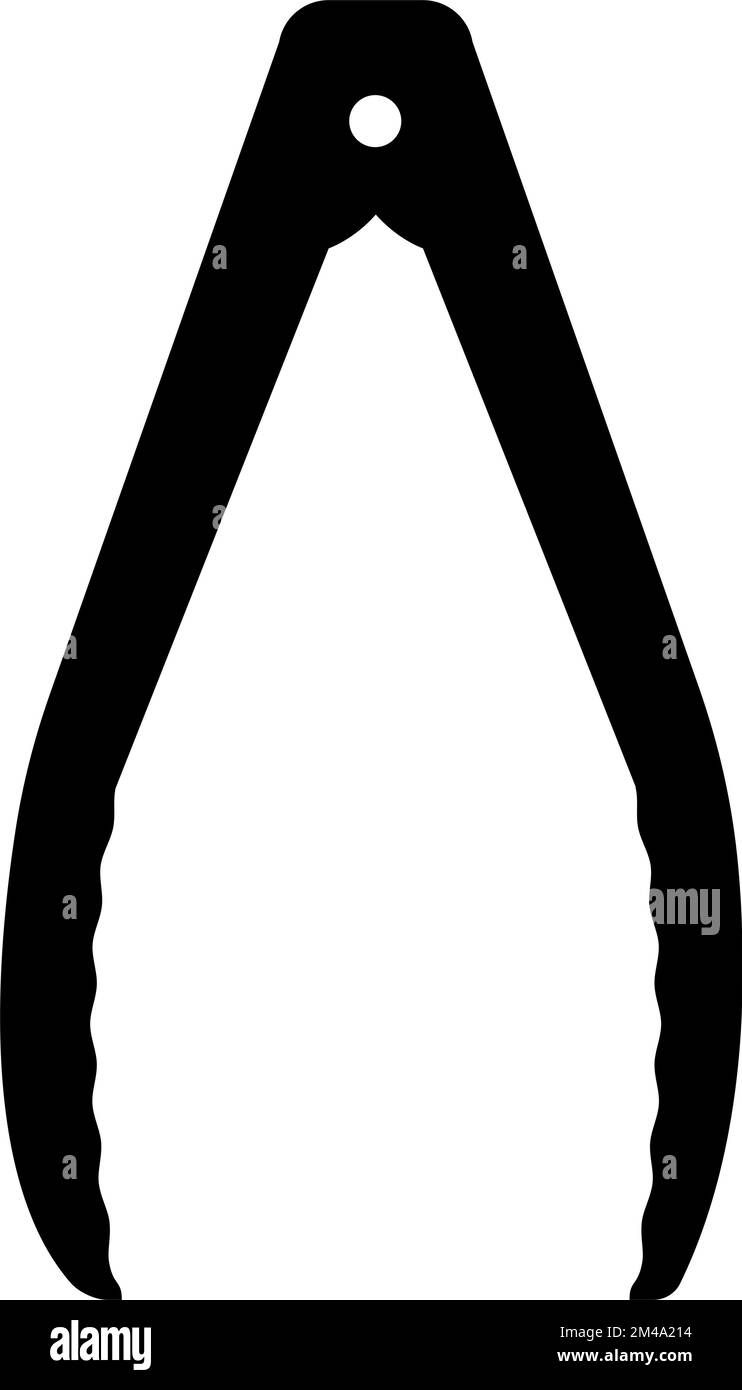Kitchen tongs vector icon illustration Stock Vector Image & Art - Alamy