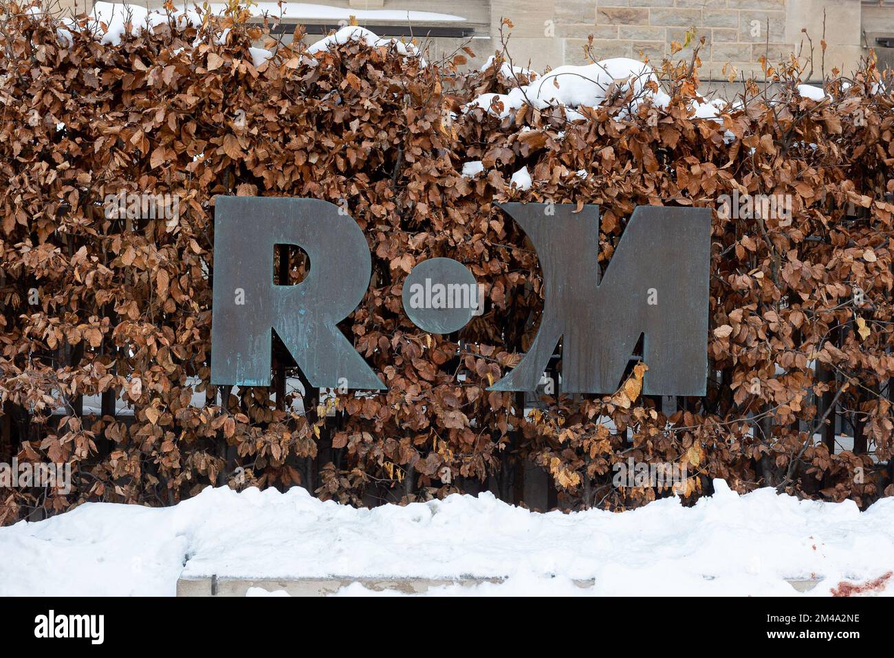 Royal ontario museum logo hi-res stock photography and images - Alamy
