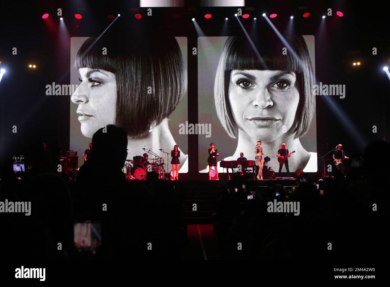 Eboli, Italy. 12th Dec, 2022. Alessandra Amoroso during Alessandra ...