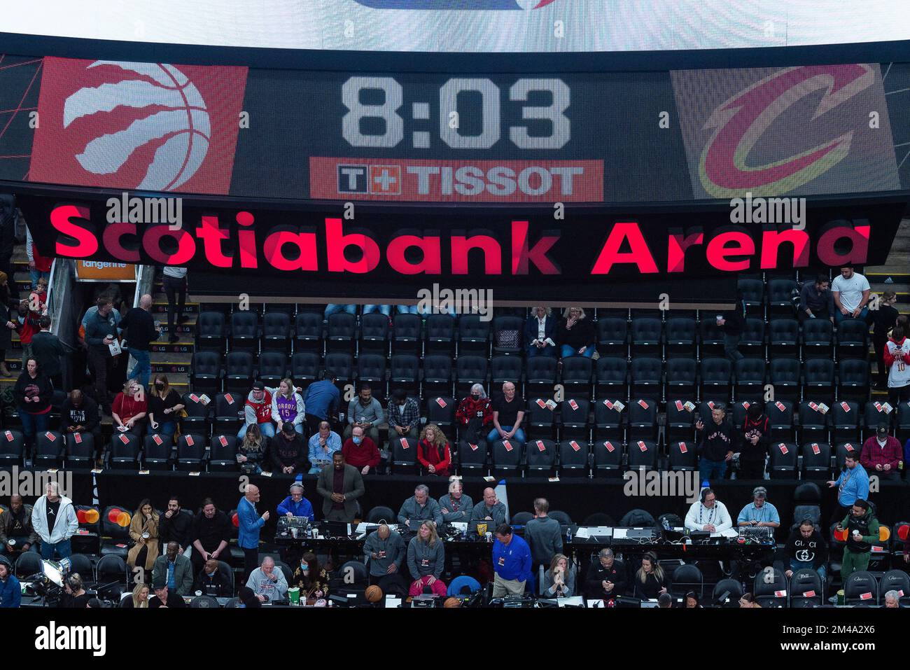 Toronto, ON, Canada - December 19, 2022: Scotiabank Arena, formerly ...