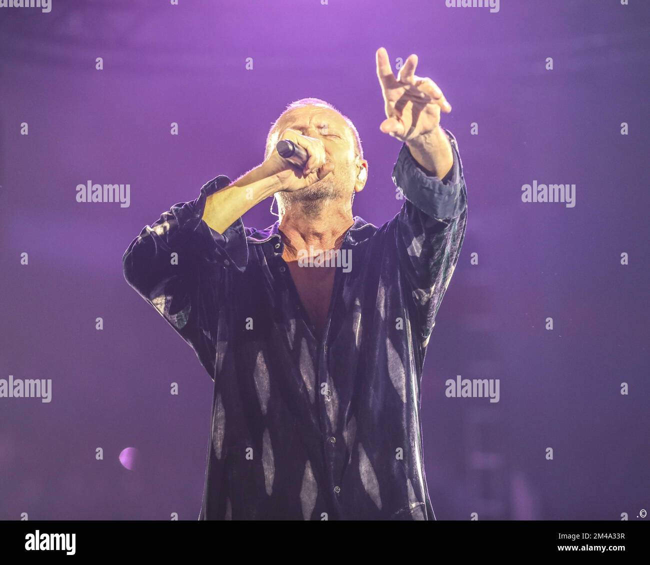 Milan, Italy. 19th Dec, 2022. Biagio Antonacci during Biagio Antonacci ...