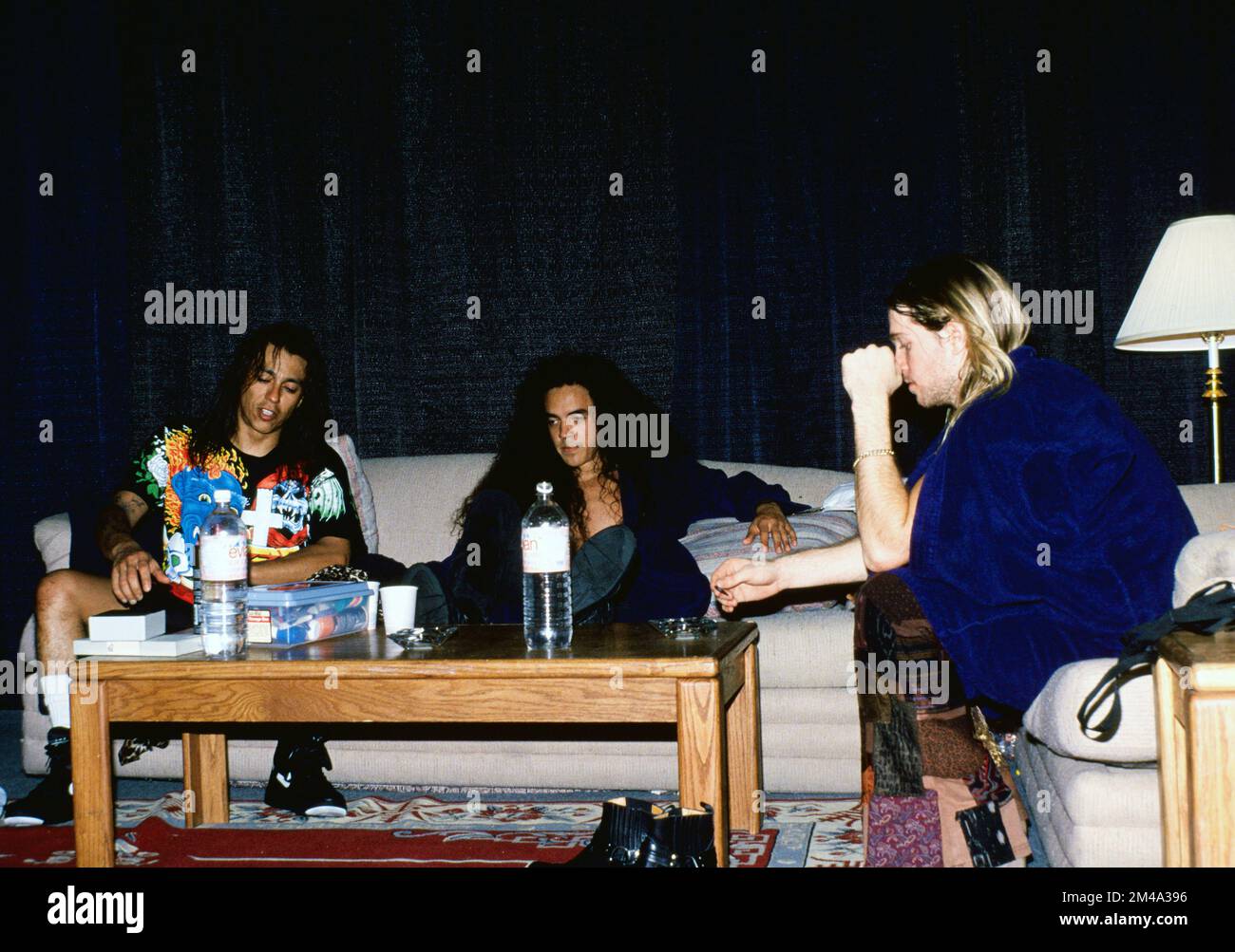 Zakk Wylde with Mike Inez and Randy Castillo 1996 San Francisco ...