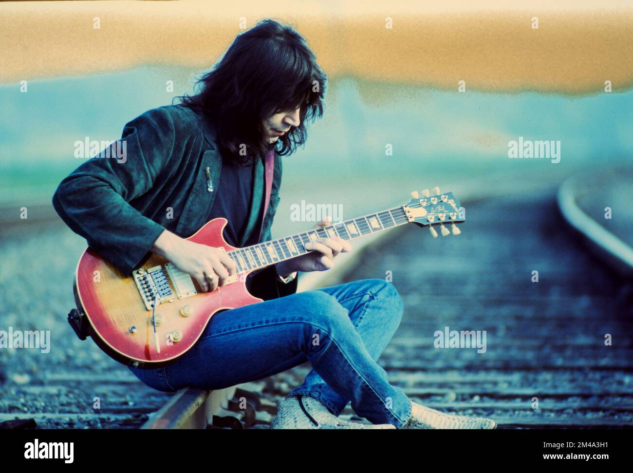 Pat Travers 1992 in Marin, California Credit: Ross Pelton/MediaPunch ...