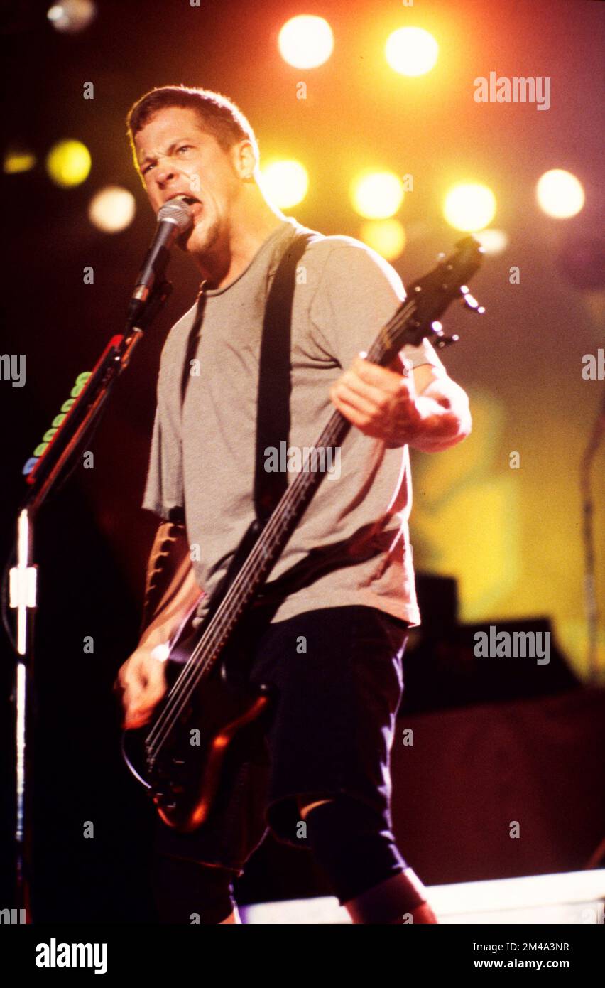 Jason Newstead 1996 Credit: Ross Pelton/MediaPunch Stock Photo - Alamy