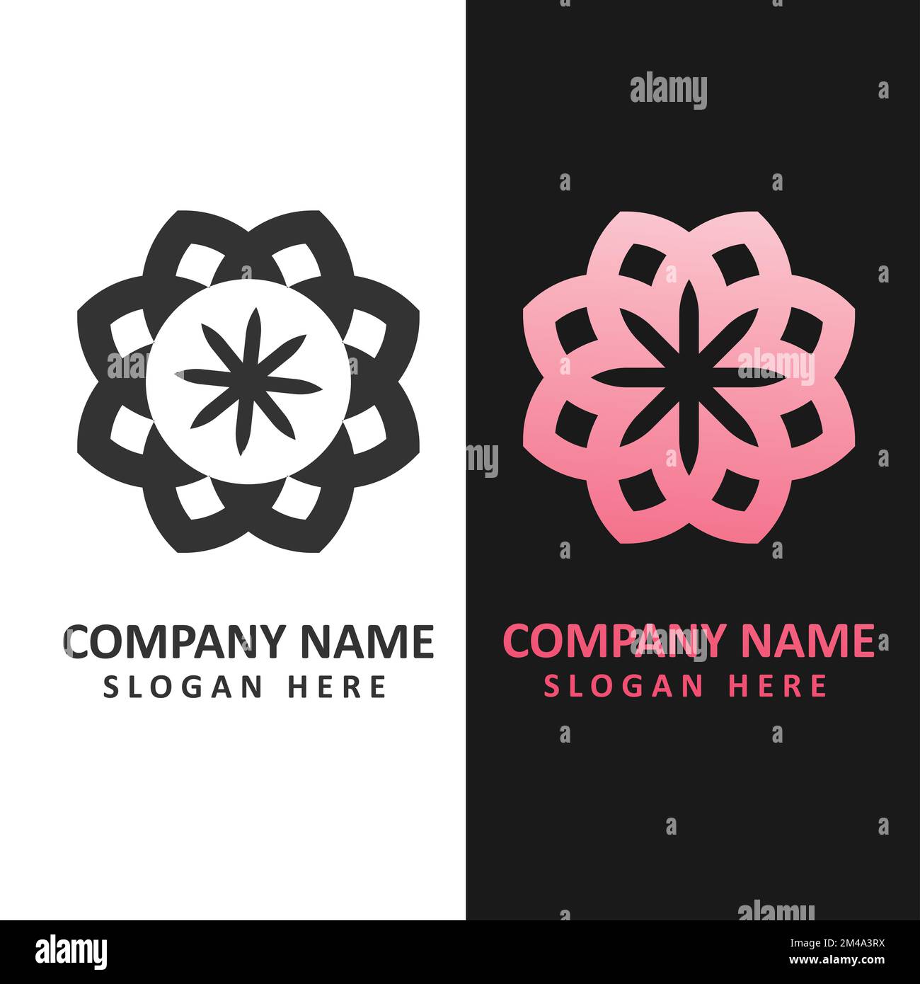 flower logo royalty free image, floral concept logo design template ...