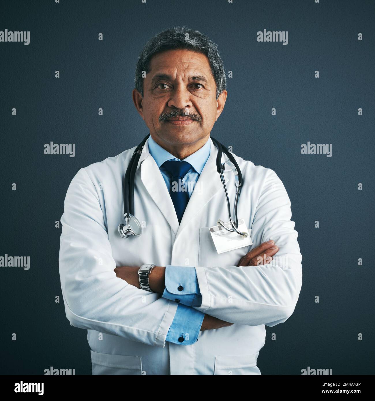 Your care is my number one concern. Studio portrait of a confident ...
