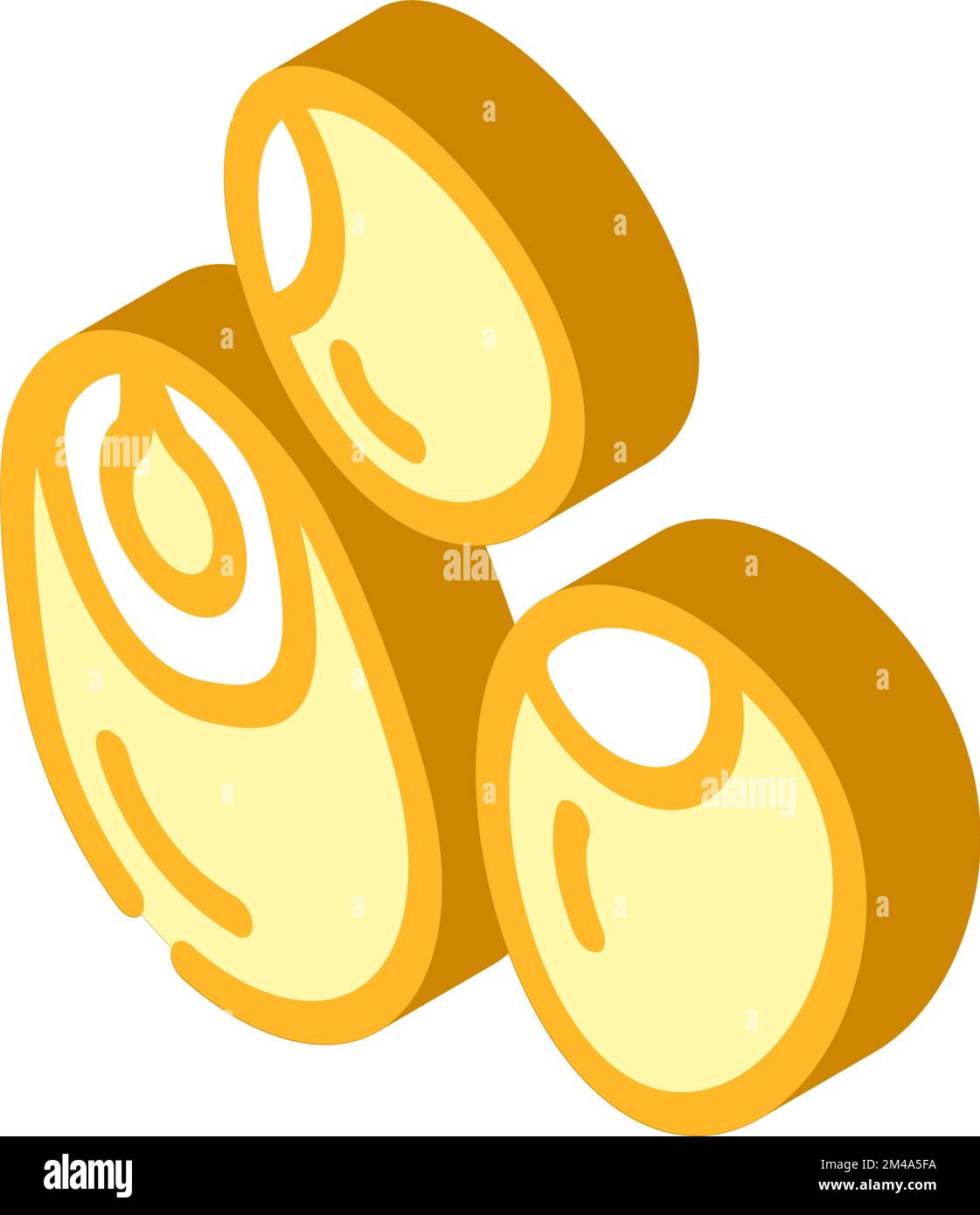 millet grain food isometric icon vector illustration Stock Vector Image ...