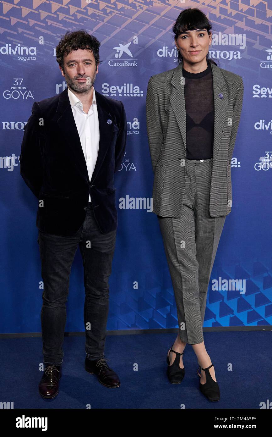 Madrid, Spain. 19th Dec, 2022. Rodrigo Sorogoyen, Isabel Pena attends ...